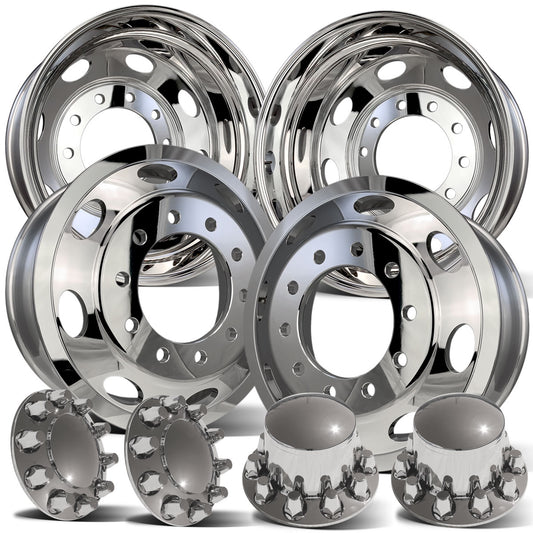 22.5" Aluminum Truck Wheel Packages for Semi Trucks – Buy Truck Wheels