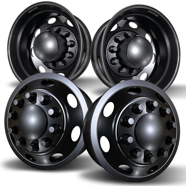 19.5 x 7.5 Alcoa Wheel 10 Lug Aluminum High Polished Both Sides – Buy ...
