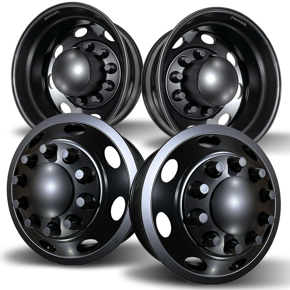 19.5 x 7.5 Alcoa Wheel 10 Lug Aluminum High Polished Both Sides – Buy ...