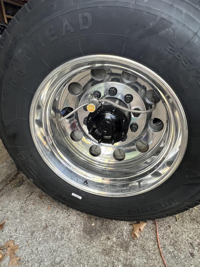 24.5 x 8.25 Accuride High Polished Both Sides Aluminum Wheel – Buy ...