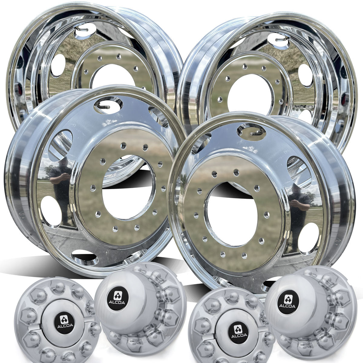Northstar 19.5 Aluminum Wheel Kit for Ford F450 & F550 – Buy Truck Wheels