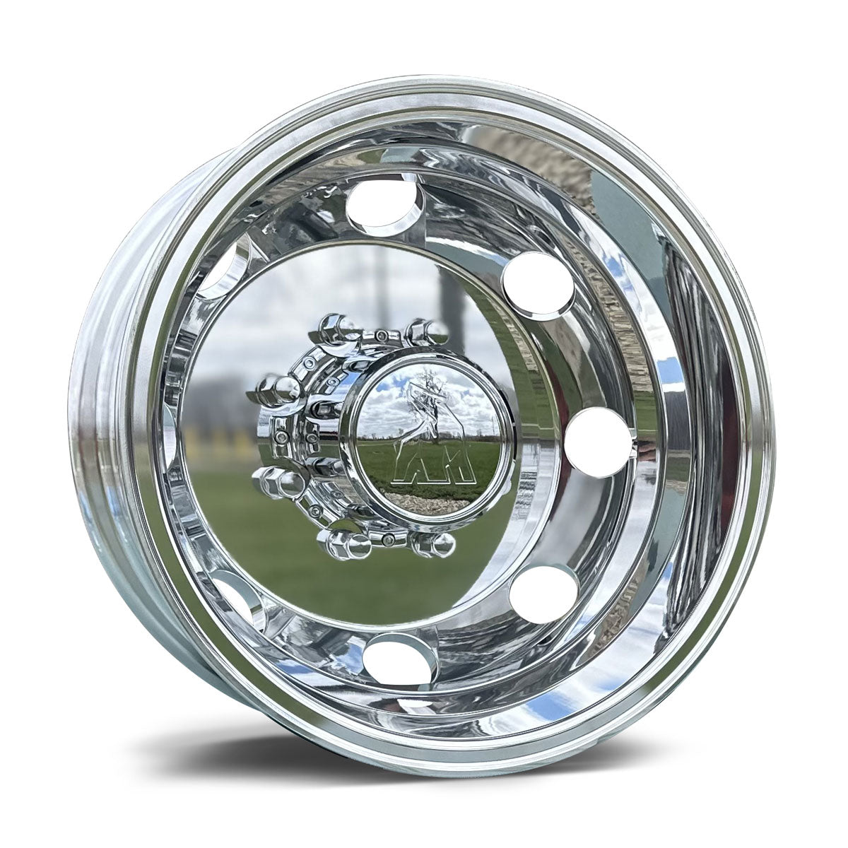 16x6 Forged Dually Wheels Kit Chevy GMC 3500 C30 K30 P30 DRW – Buy ...