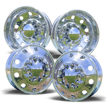 24.5" Aluminum Truck Wheel Packages for Semi Trucks – Buy Truck Wheels