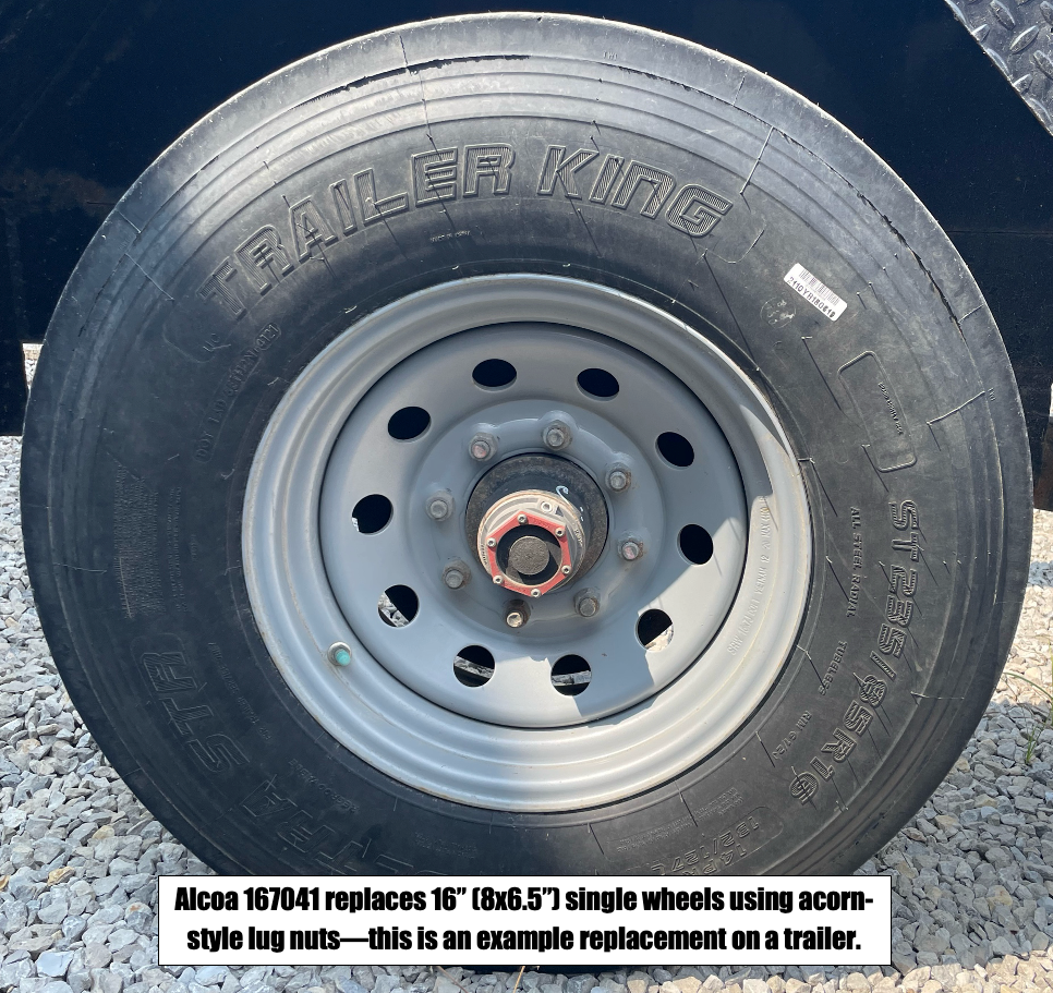 Alcoa 16x7 Mirror Polish Aluminum Wheel – 8x6.5” Bolt Pattern – Buy ...