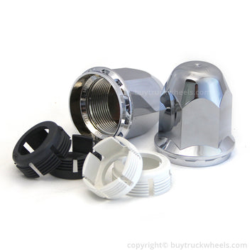 Chrome ABS Plastic & Stainless Steel Lug Nut Covers – Buy Truck Wheels