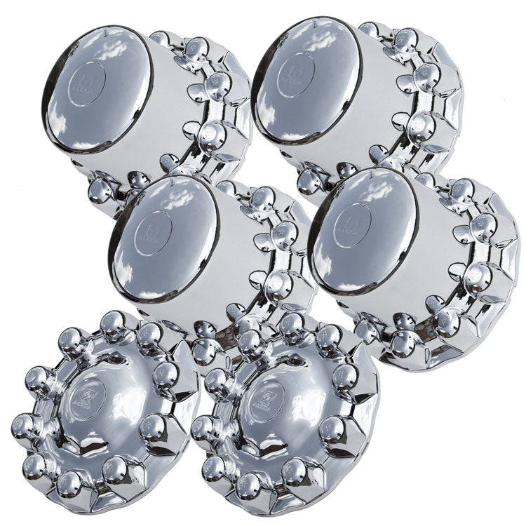 Alcoa Chrome Hub Cover 6 Piece Tandem Rear Axle Set (10x285mm) – Buy ...