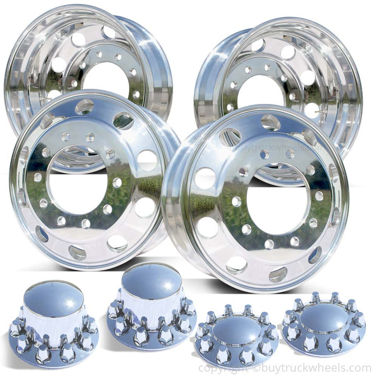 22.5" Aluminum Truck Wheel Packages for Semi Trucks – Buy Truck Wheels