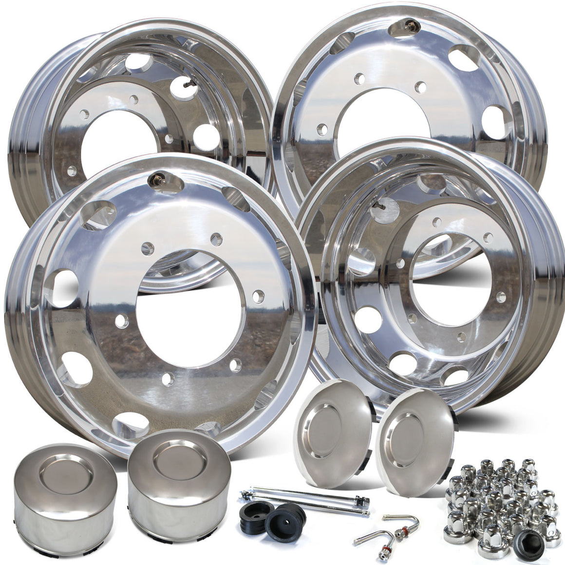 Alcoa Wheels for Mercedes Sprinter 3500 Dual Van | Free Shipping – Buy ...