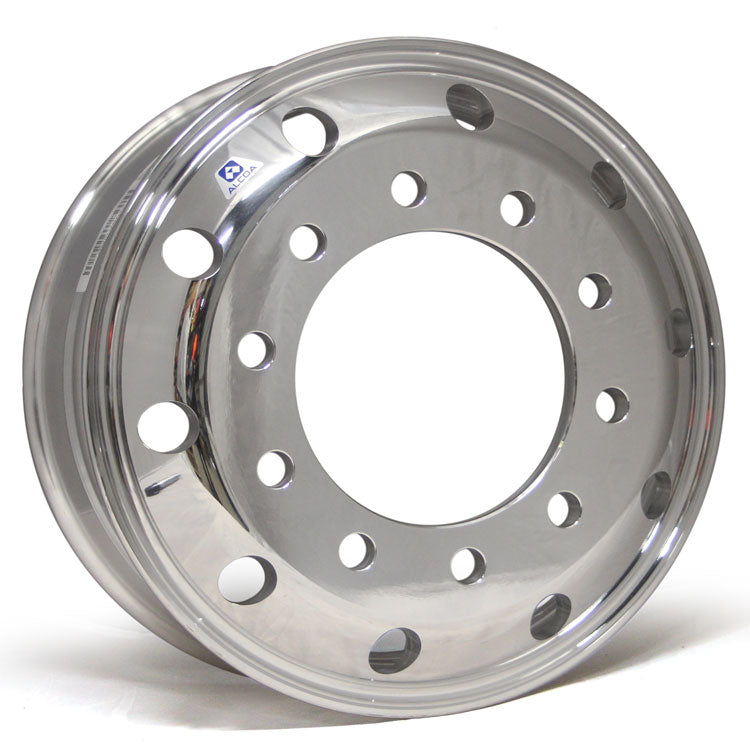 19.5 x 7.5 Alcoa Wheel 10 Lug Aluminum High Polished Both Sides – Buy ...