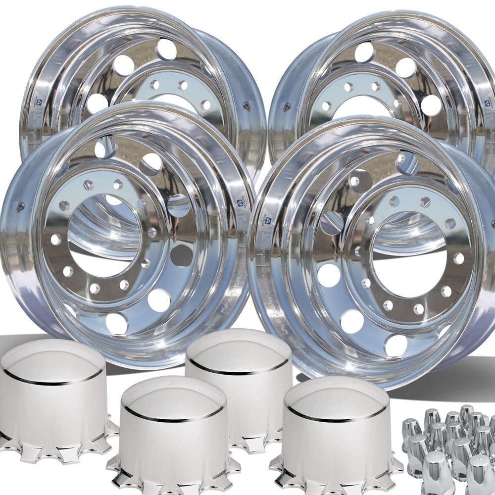 Alcoa DuraBright 22.5" Tandem Axle Trailer Wheel Kit – Buy Truck Wheels
