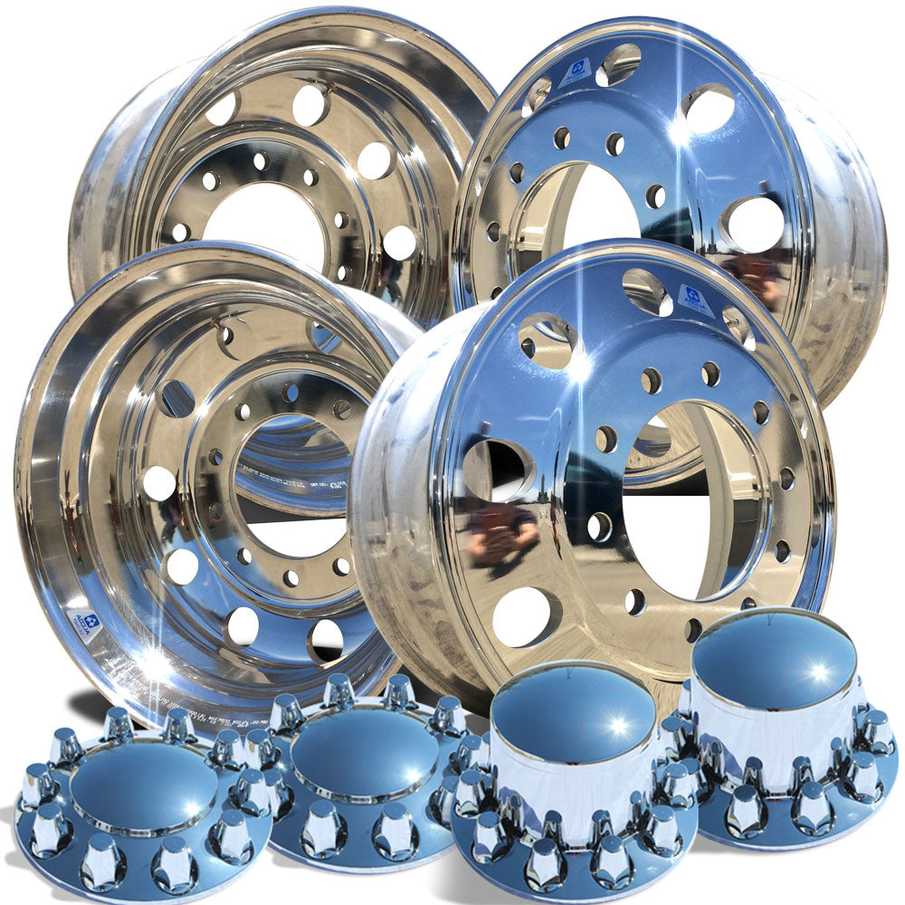 Alcoa 22.5 Mirror Polished Aluminum Wheel Kit – Buy Truck Wheels