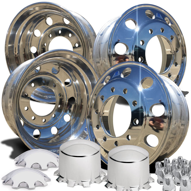 24.5" Aluminum Truck Wheel Packages for Semi Trucks – Buy Truck Wheels