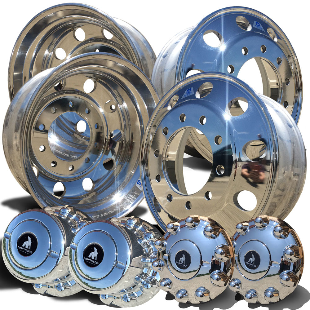 Alcoa New LvL One 24.5 Aluminum Wheel Kit 98U637 – Buy Truck Wheels