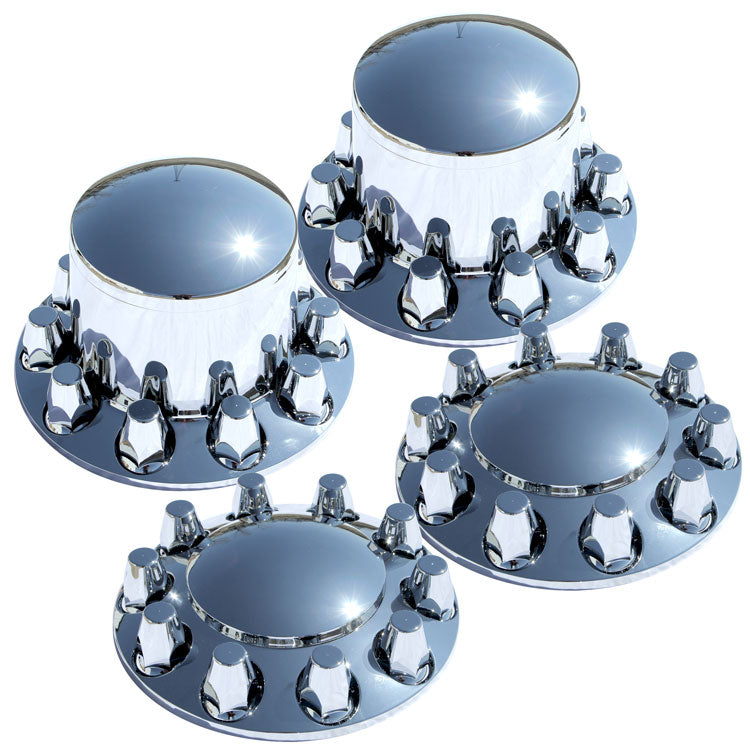 Rounded Cap and Regular Nut Covers 4 Piece Single Rear Axle Set – Buy ...