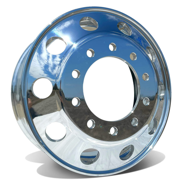 22.5x6.75 White Steel 10x8.75" (Old Chevy 2 Ton Trucks) – Buy Truck Wheels