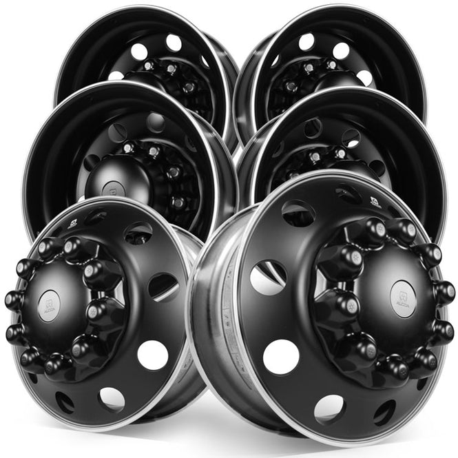 Alcoa Black Wheels | Aluminum Alcoa® Dura-Black™ Wheels – Buy Truck Wheels